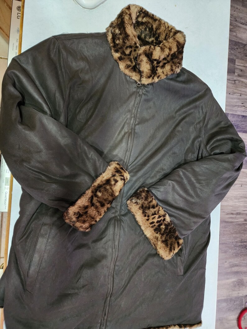 Women's Reversible Coat - Etsy