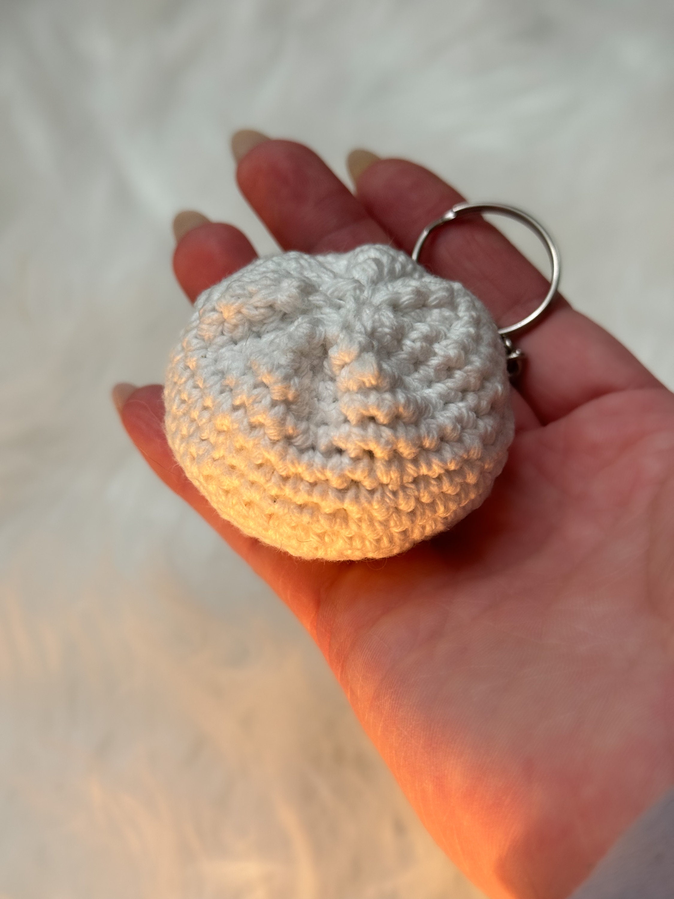 Crochet Bao Steamed Bun, Amigurumi Food, Keychain Toy - Etsy