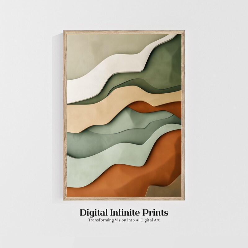 Abstract Wave Art - Etsy