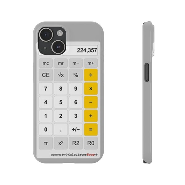 Calculator Phone Case - Etsy