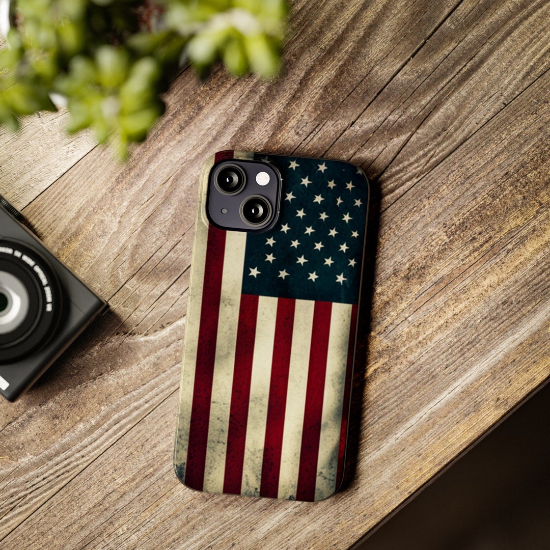 American Flag Phone Case - Etsy