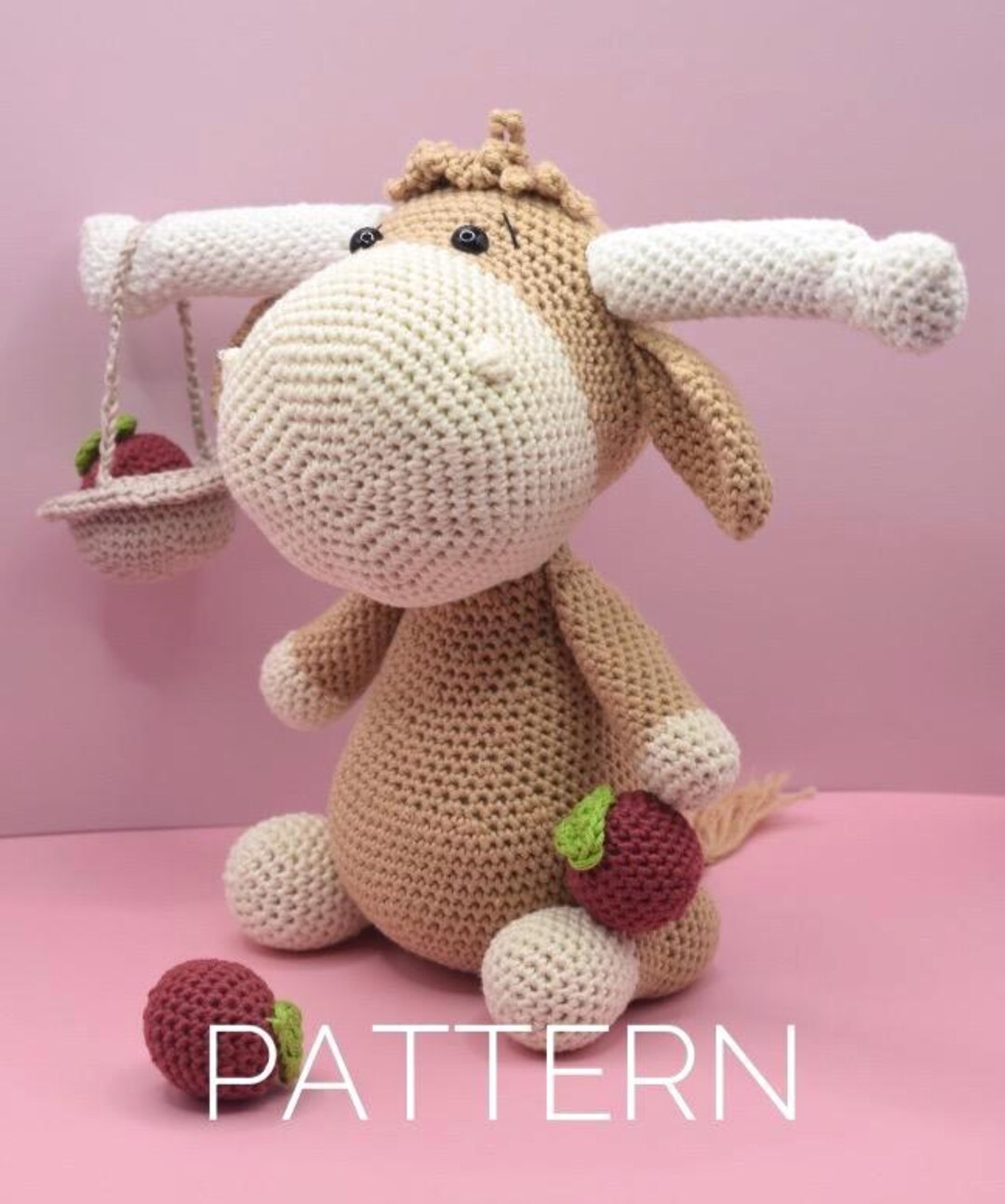 Henry the Longhorn Crochet Pattern - Etsy