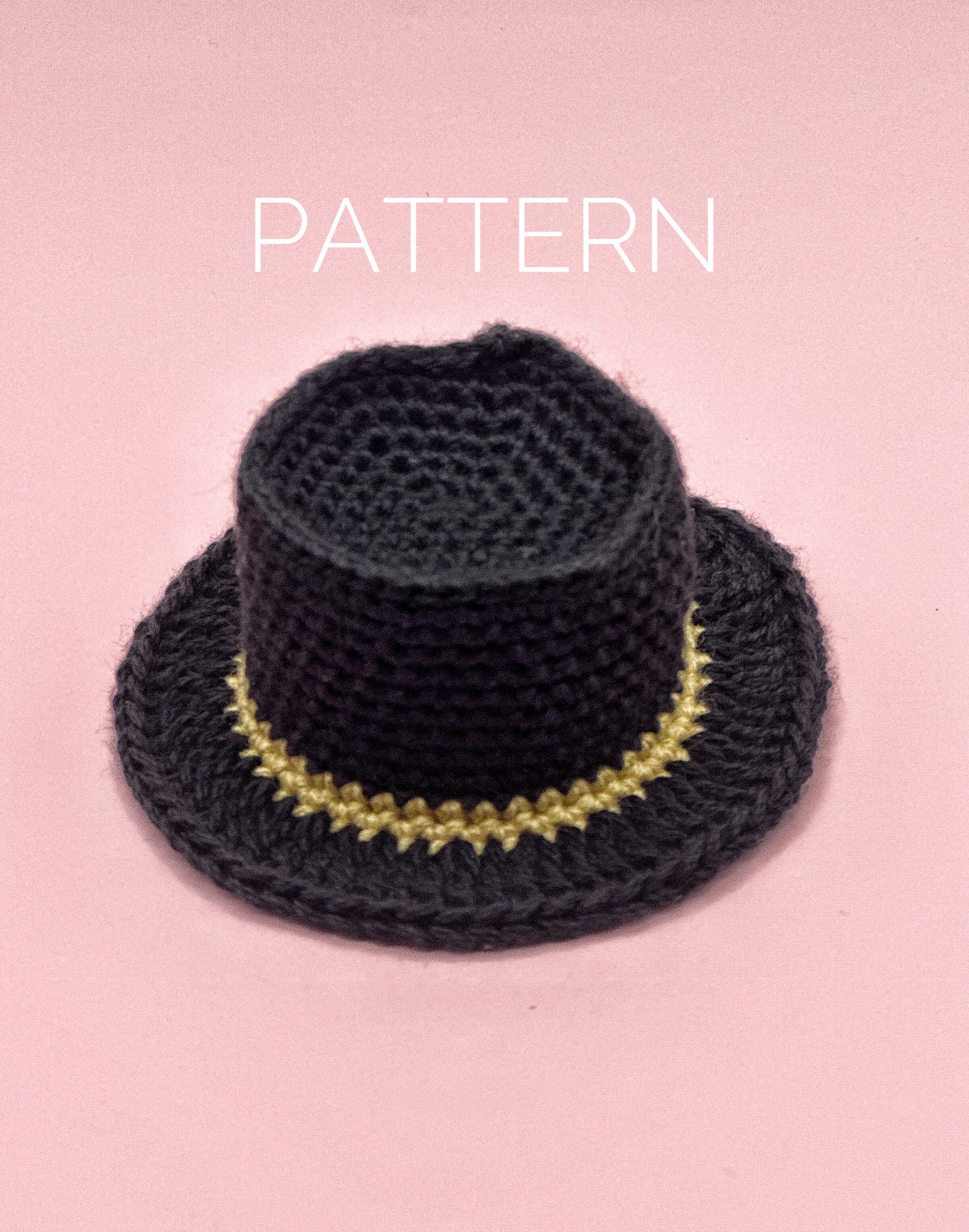 Top Hat Crochet Pattern - Etsy