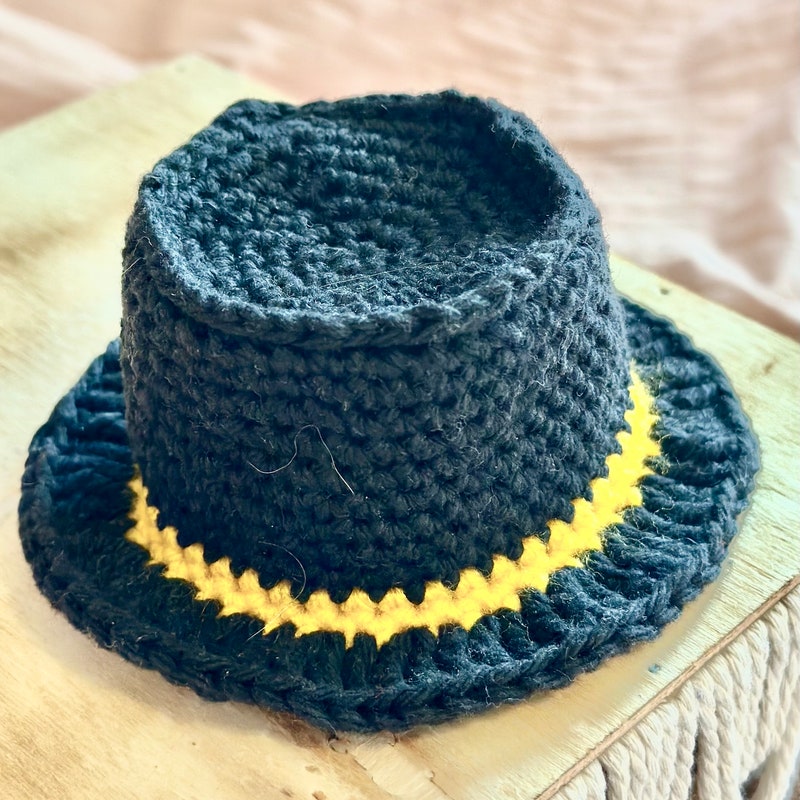 Crochet Top Hat - Etsy