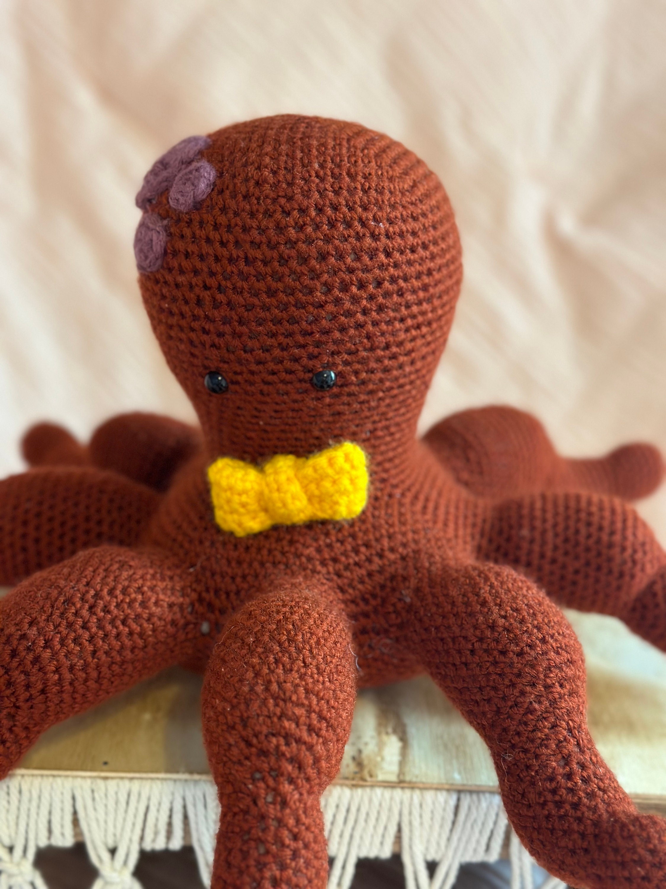 Eddie the Octopus Crochet Pattern - Etsy