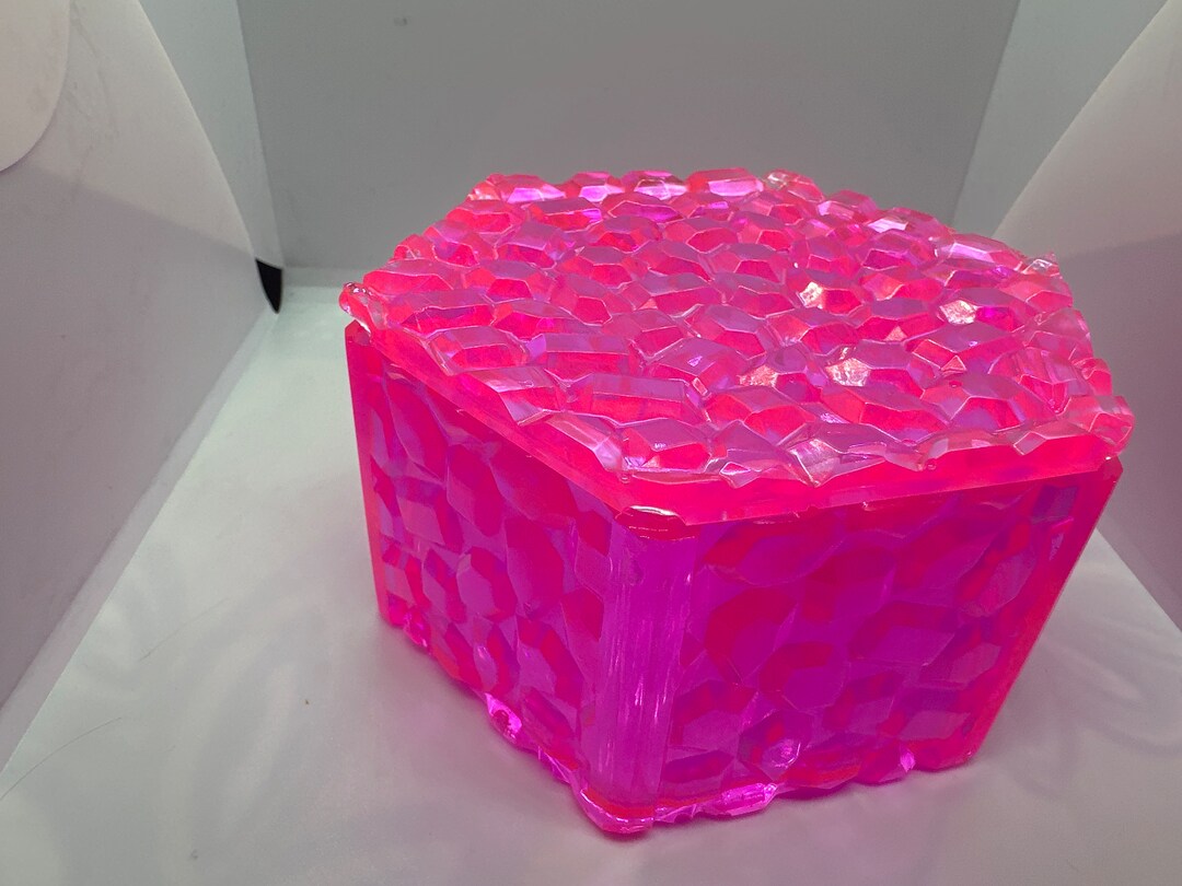 Pink Hexagonal Container - Etsy