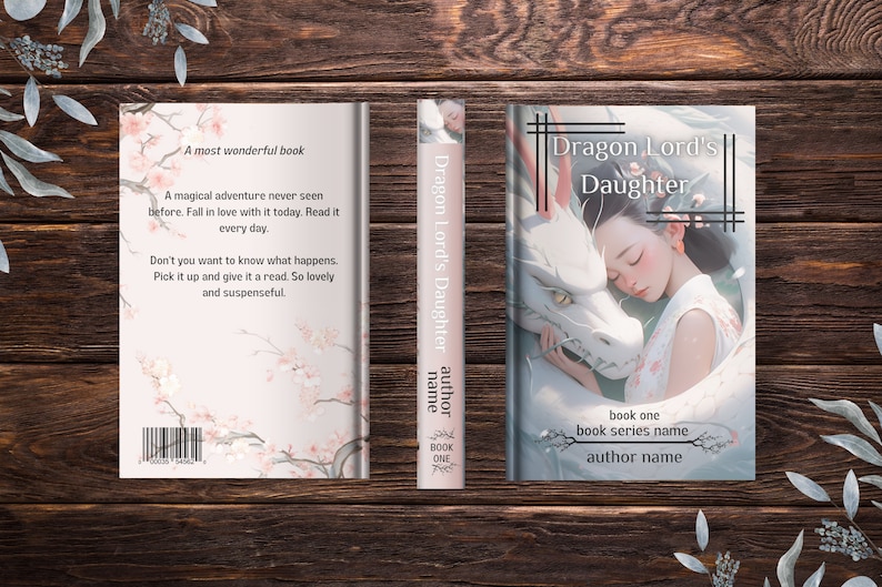 Text Layout for Book Cover Print and Ebook for Indie Author Self ...