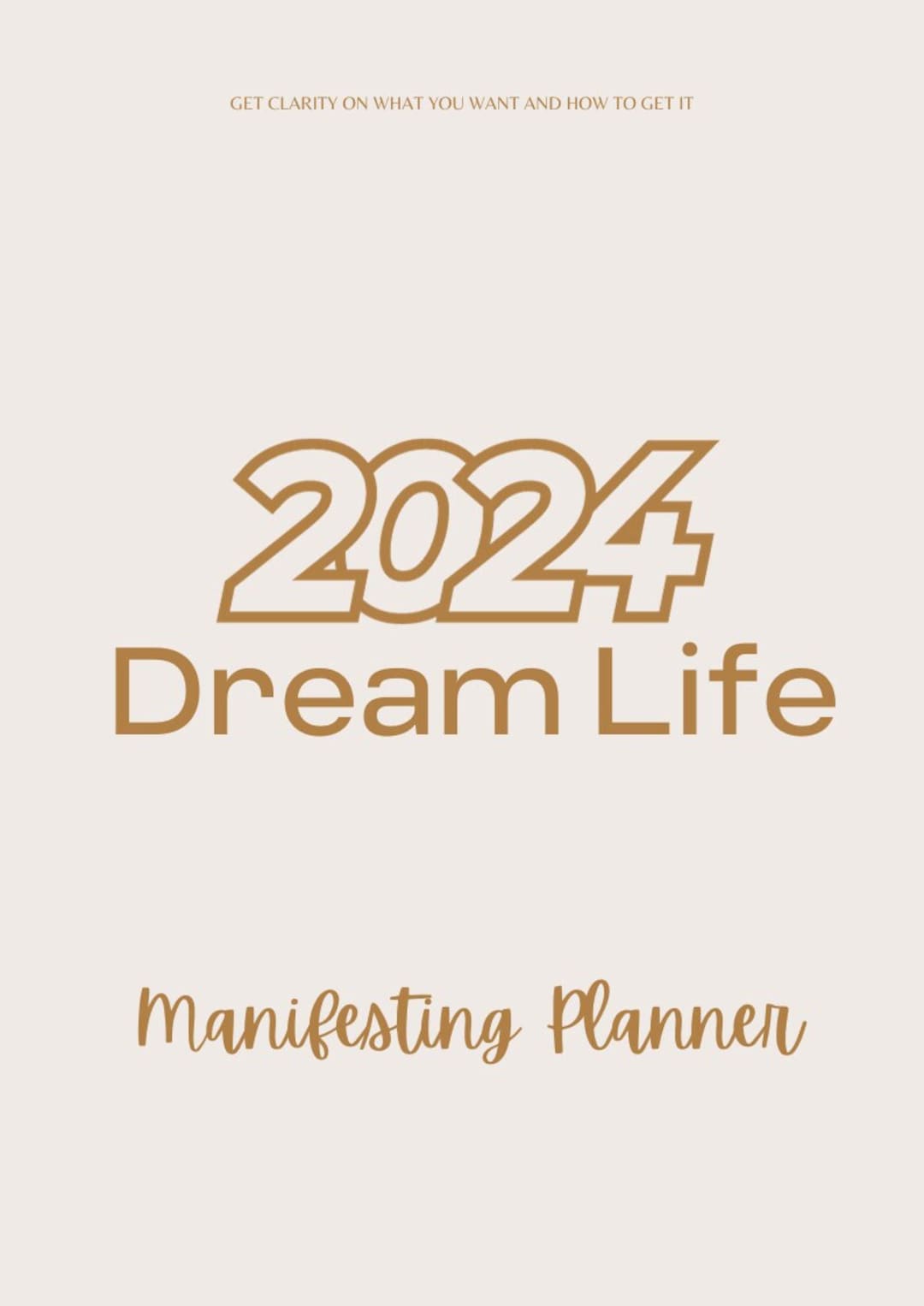 2024 Vision Board Dream Life Planner, Manifestation Workbook, Law of ...