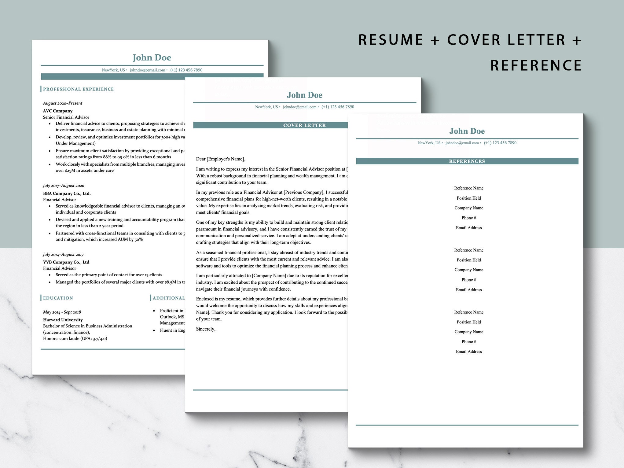 Job-winning Resume Kit - Templates, Tips, and Examples, Professional ...
