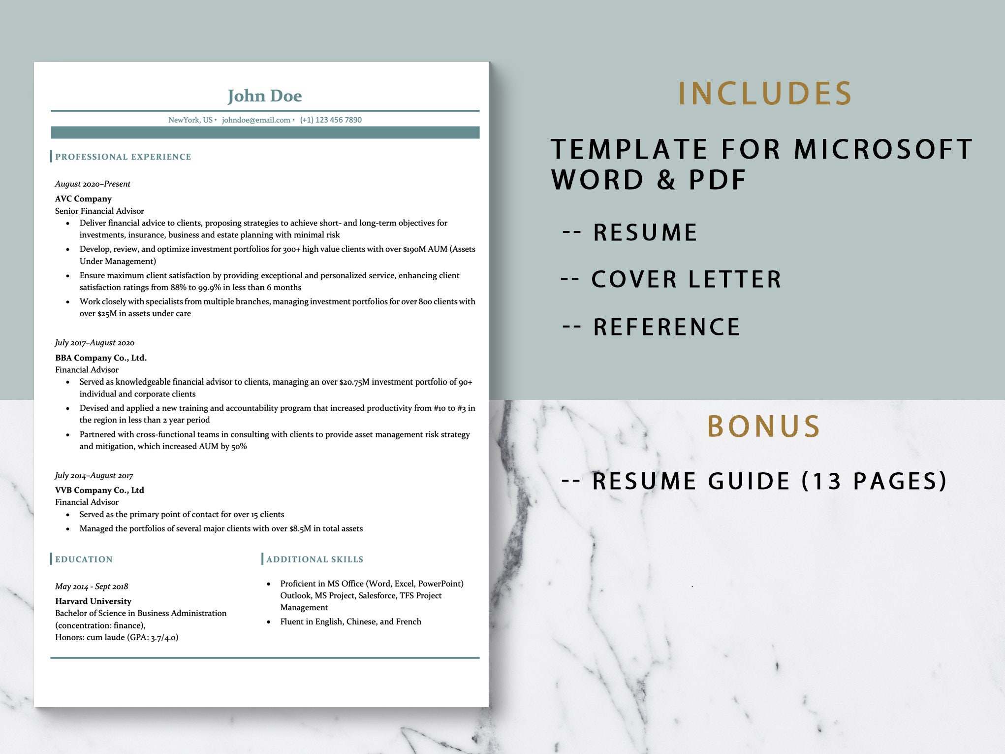 Job-winning Resume Kit - Templates, Tips, and Examples, Professional ...