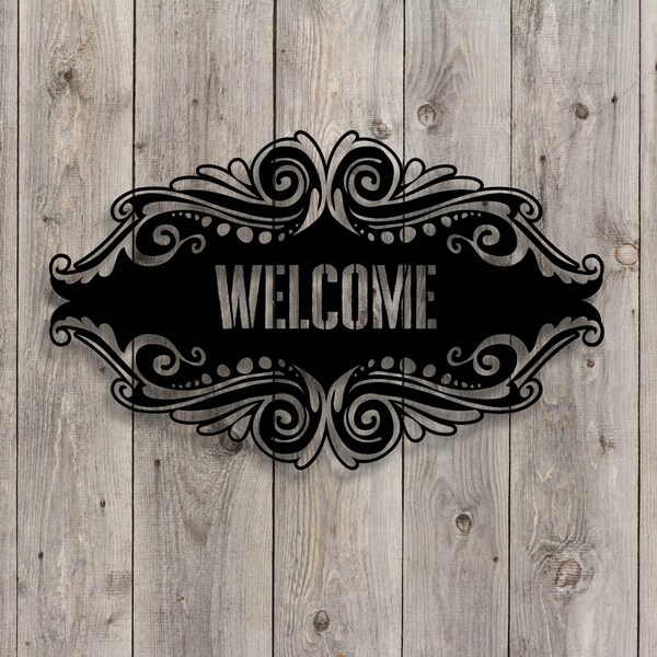 Welcome Plaque - Etsy