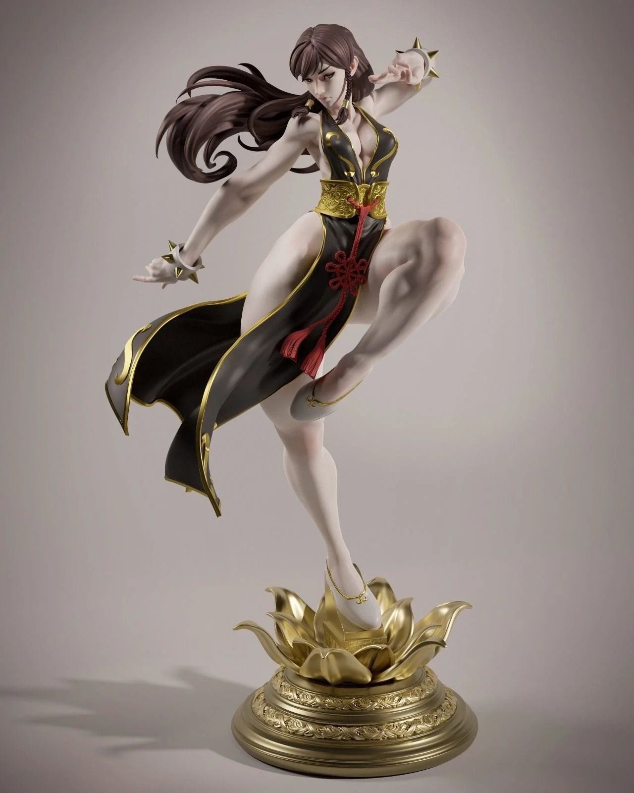 Chun Li Fan Made 3d Printed Resin Figure Etsy