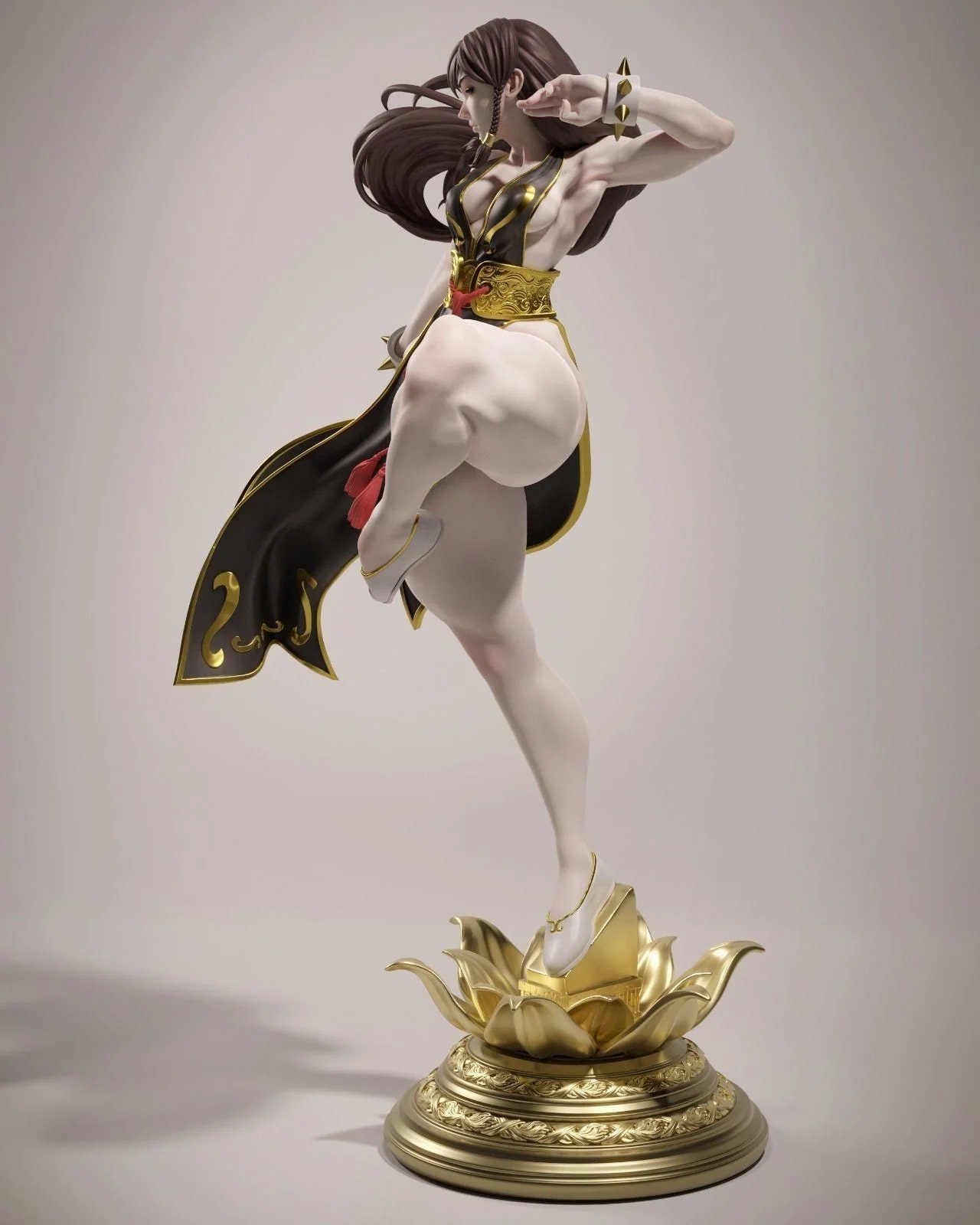 Chun Li Fan Made 3d Printed Resin Figure Etsy