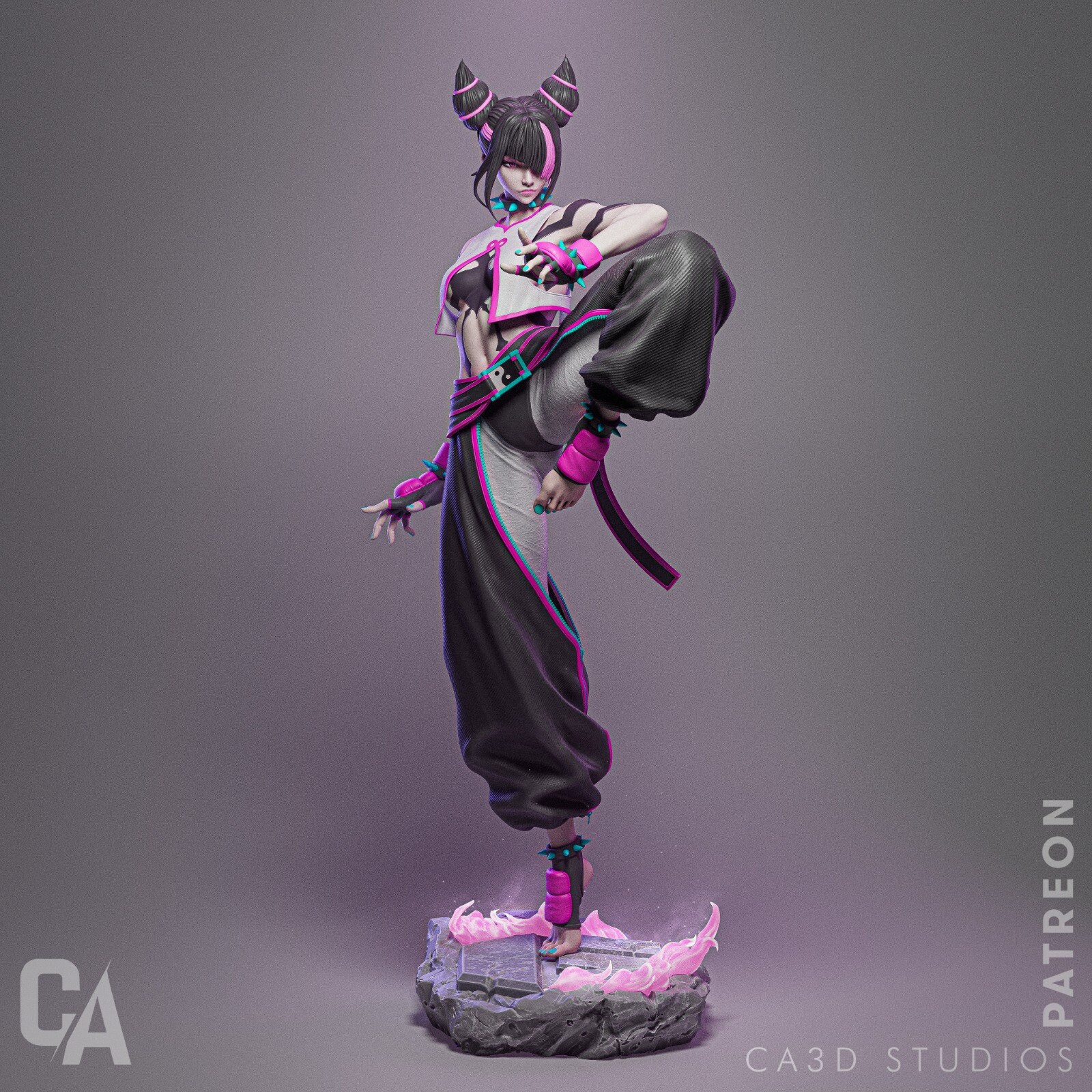 Juri Fan Made 3D Printed Resin Figure. - Etsy