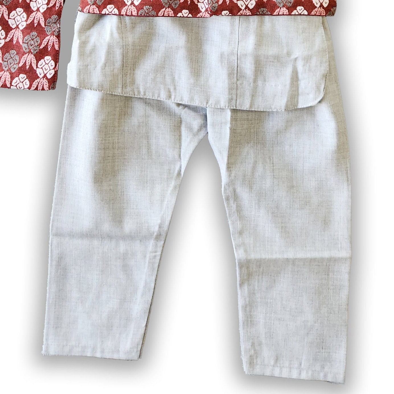 Nepali Jwari Coat Set With Dhaka Topi, Pasni Set for Baby Boys ...