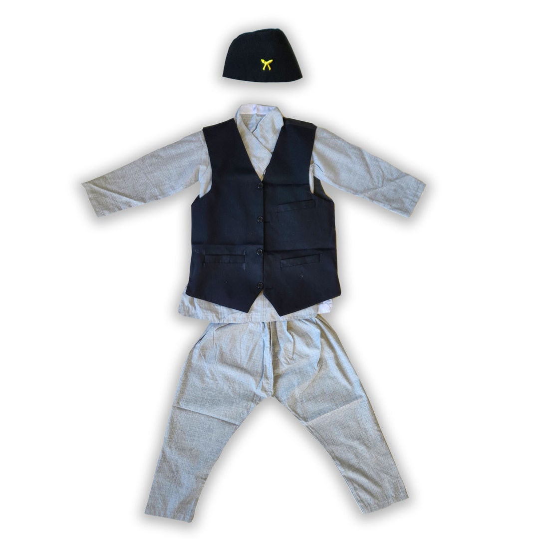 Daura Suruwal Set- Boys, Traditional Authentic Dress, Nepali Cultural ...