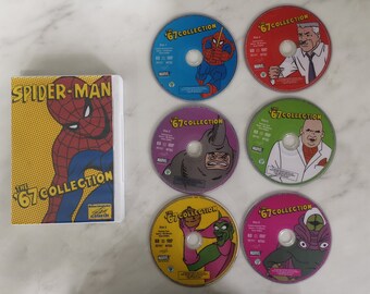 Spider-man the '67 Collection Complete Series DVD Set - Etsy