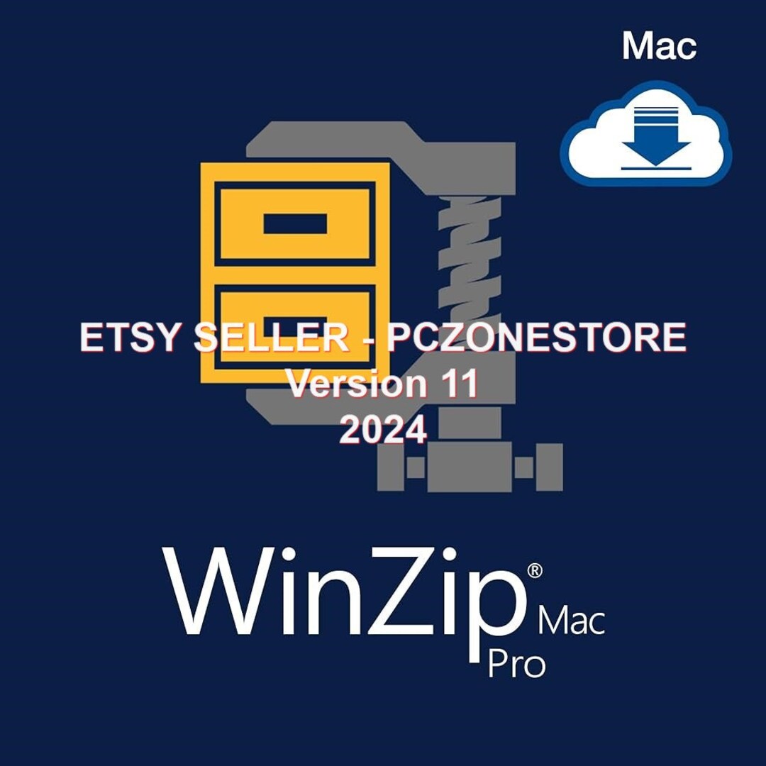 Winzip Mac Pro 11 2024 Latest Version Activation Key - Etsy