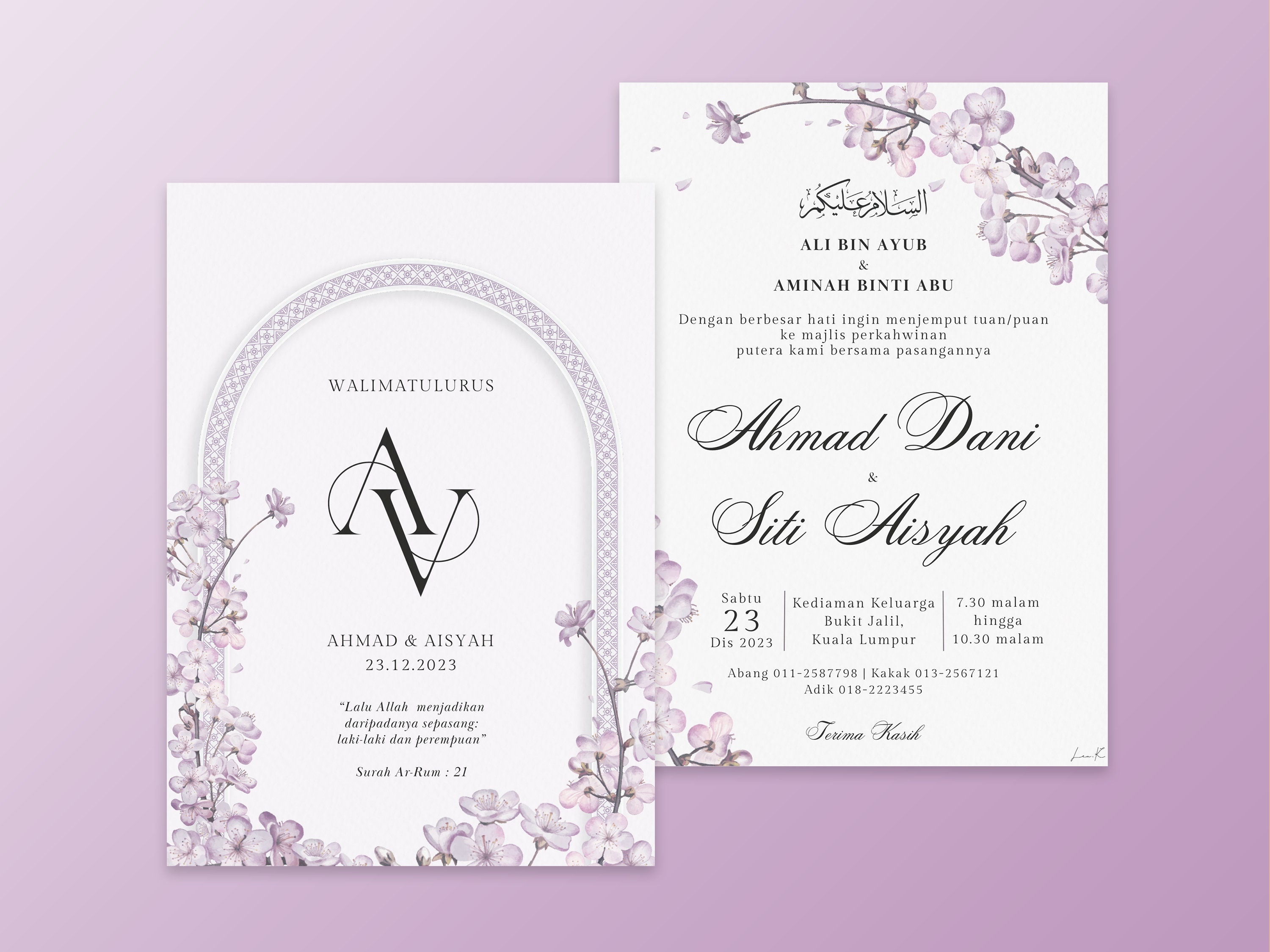 Contoh Kad Wedding Kad Kahwin Projecten :: Photos, Videos, Logos,