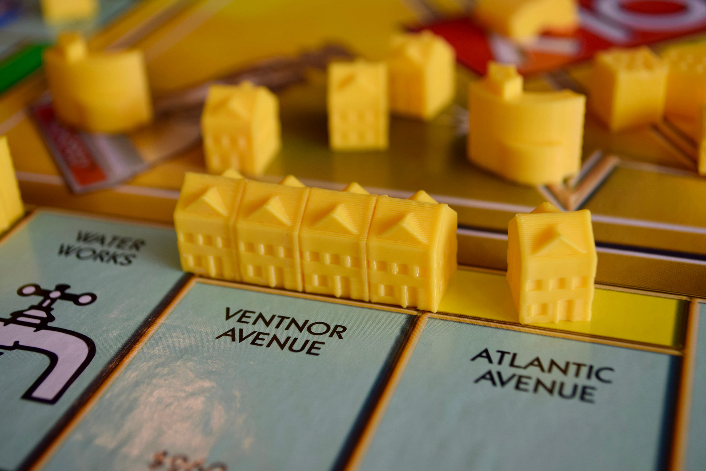 Monopoly House and Hotel Game Pieces - Etsy