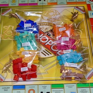 Monopoly House and Hotel Game Pieces - Etsy