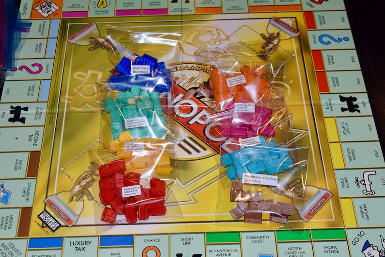 Monopoly House and Hotel Game Pieces - Etsy