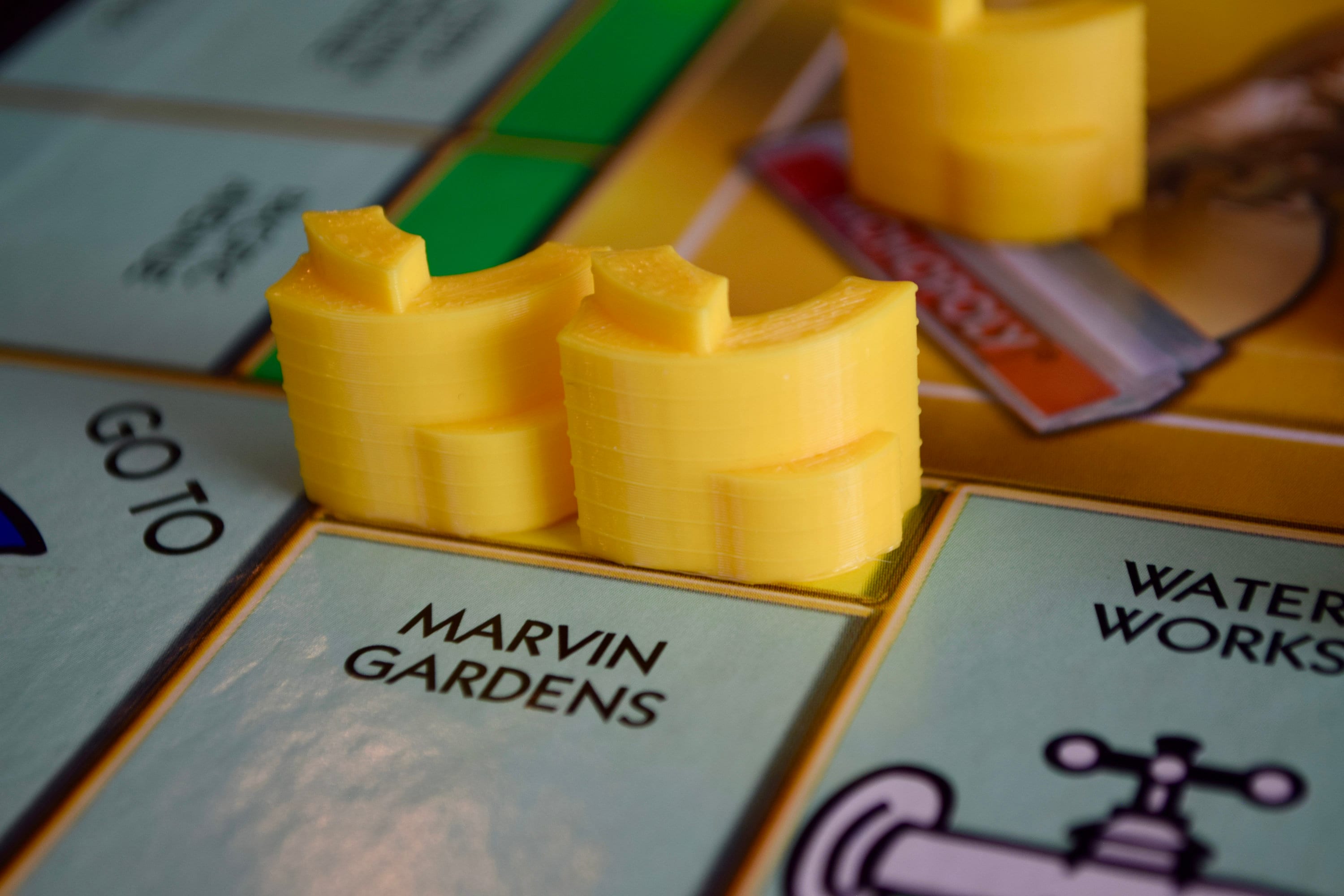 Monopoly House and Hotel Game Pieces - Etsy