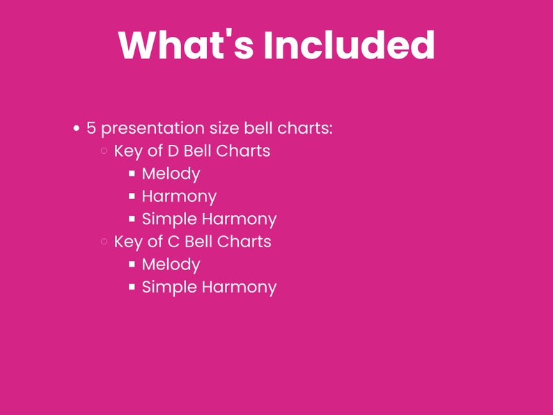 The Iron Rod Bell Chart | Primary Singing Time | Merry Bells Hand Bell ...