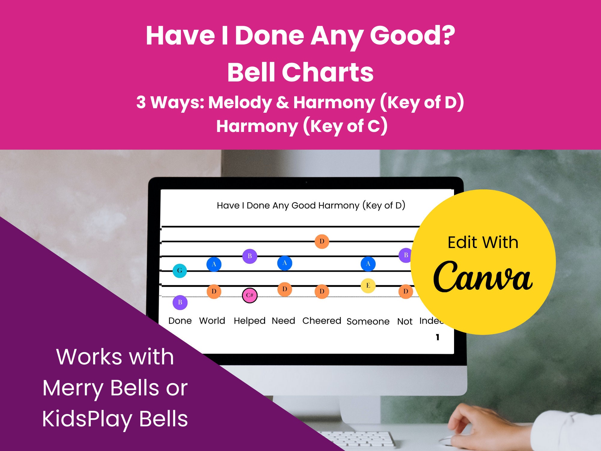 Have I Done Any Good? Bell Charts | Primary Singing Time | Merry Bells ...
