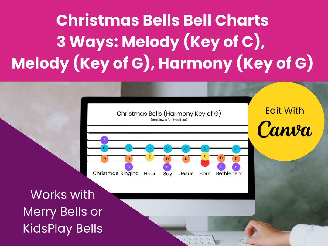 Christmas Bells Bell Chart | Primary Singing Time | Merry Bells Hand ...