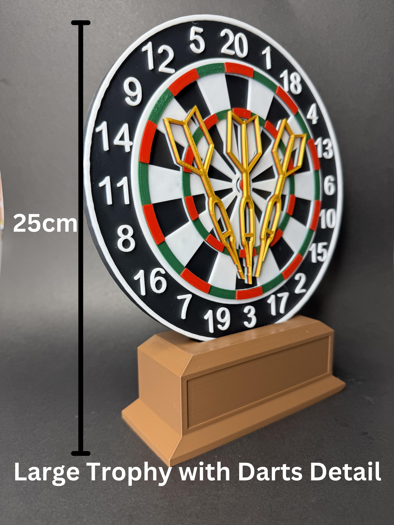 3D Printed Victory Dart Trophies! Small, Medium and Large! - Etsy