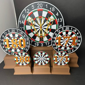 3D Printed Victory Dart Trophies! Small, Medium and Large! - Etsy