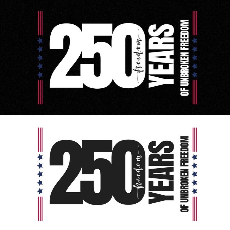 USA 250th Anniversary PNG, 1776-2026, America 250 Emblem ...