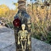 NEW Potion Mixed Media SKELETON Spell Bottle - Apothecary Jar, Recycled ...