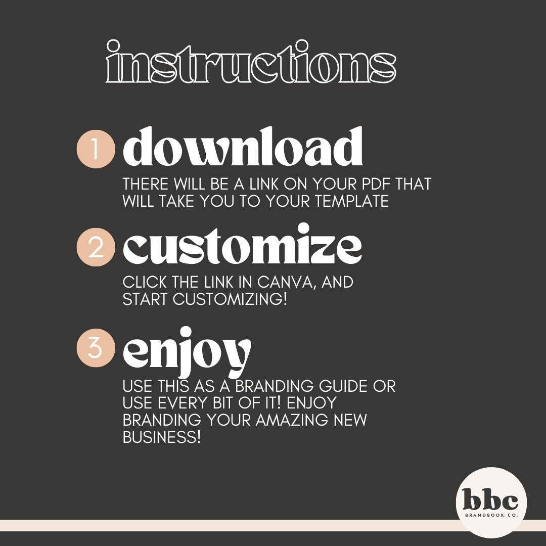 Customizable Mini Branding Kit - Bloom Boutique - Etsy