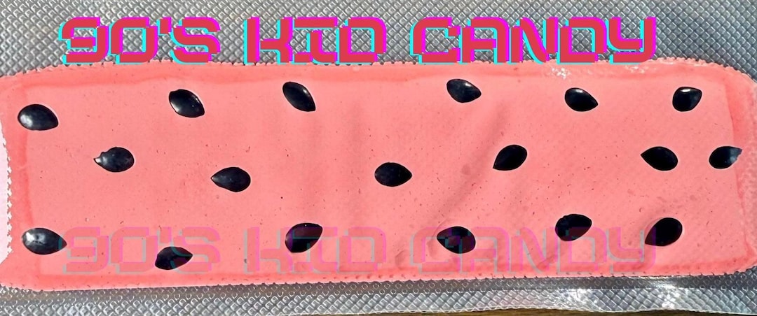 Watermelon Taffy With Crunchy Candy Seeds | Nostalgic Candy Treats ...