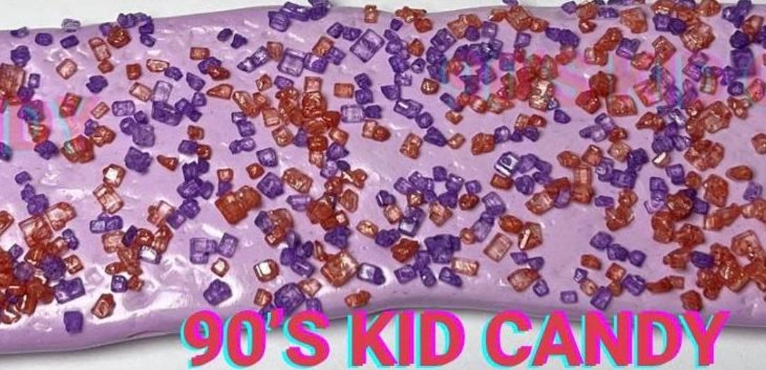 Grape Taffy With Sprinkles • 90s Kid Candy • Nostalgic Taffy • Retro ...