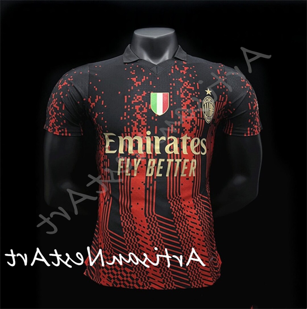 AC Milan 23-24 Jersey / AC Milan 4th Kit / Milan Special 23-24 - Etsy