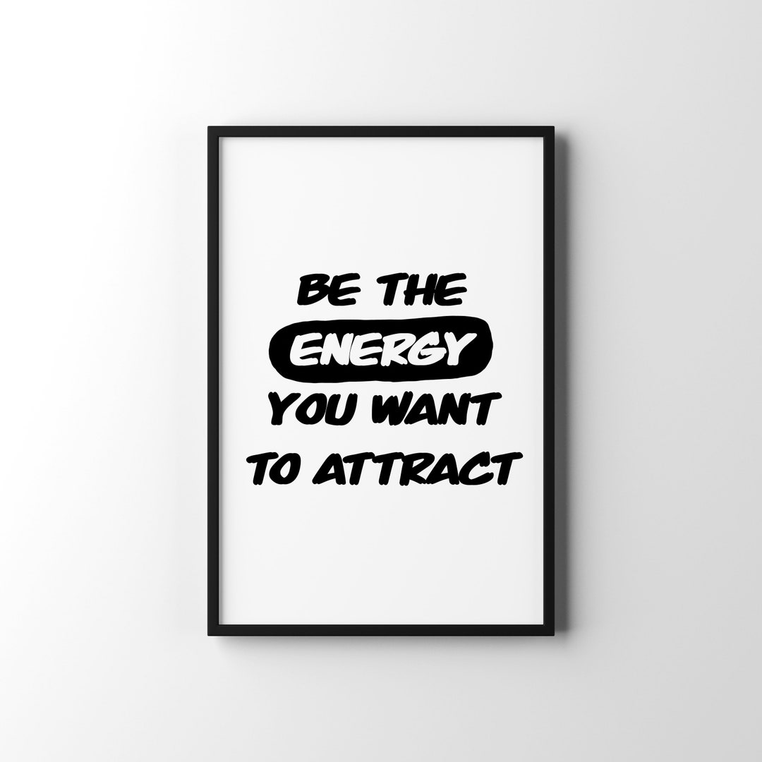 Inspirational Quote Art Motivational Typography Print: Modern ...