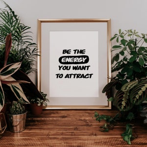 Positive Inspirational Quotes Modern Printable Digital Download ...