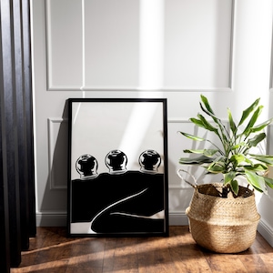 Cupping Massage Therapy Art Print Digital Acupuncture Poster ...