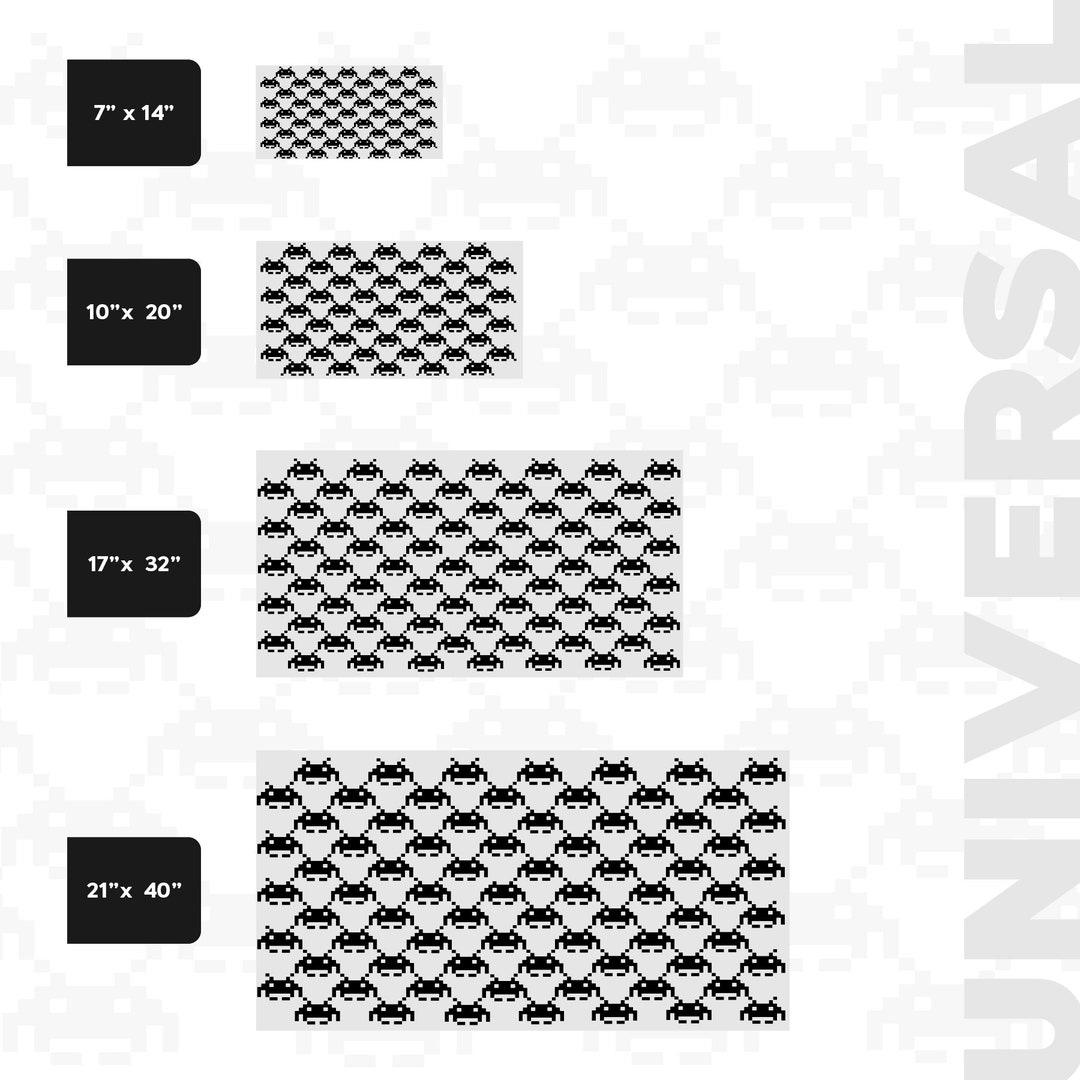 Invader Decal Set UNIVERSAL - Etsy