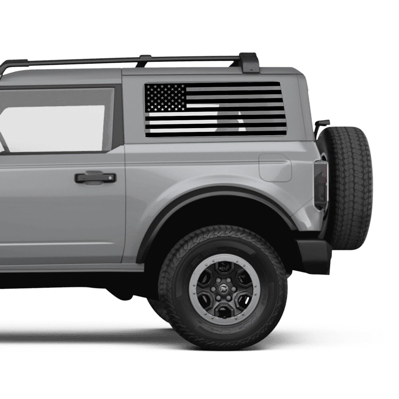 American Flag Decal Set Ford Bronco - Etsy