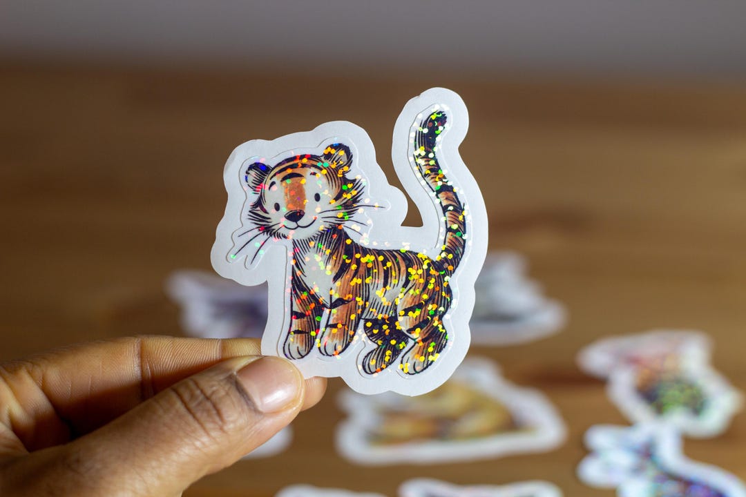 Tigger, A.A. Milne Inspired Sticker, Cute and Durable Vinyl or Paper ...