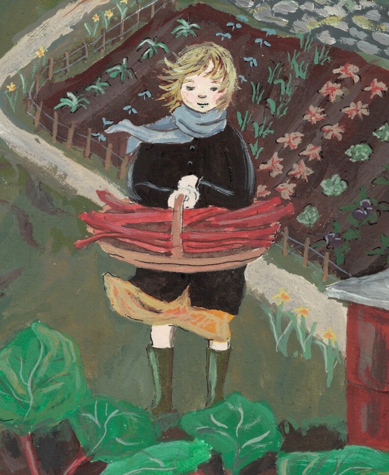 Spring's First Offering Fine Art Print Giclee Print of Original Gouache ...