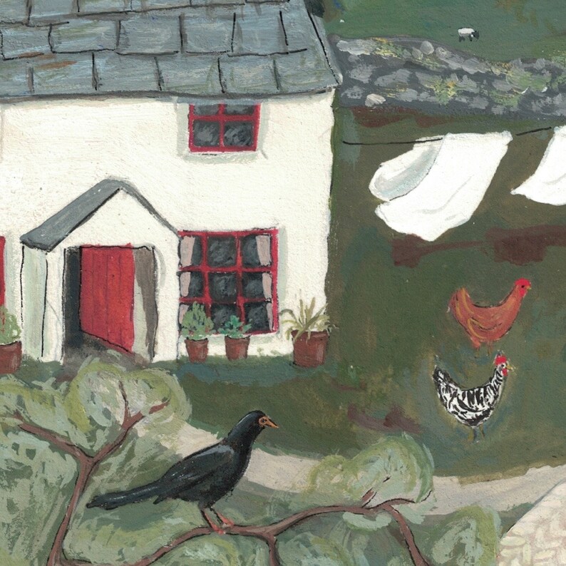 Spring's First Offering Fine Art Print Giclee Print of Original Gouache ...