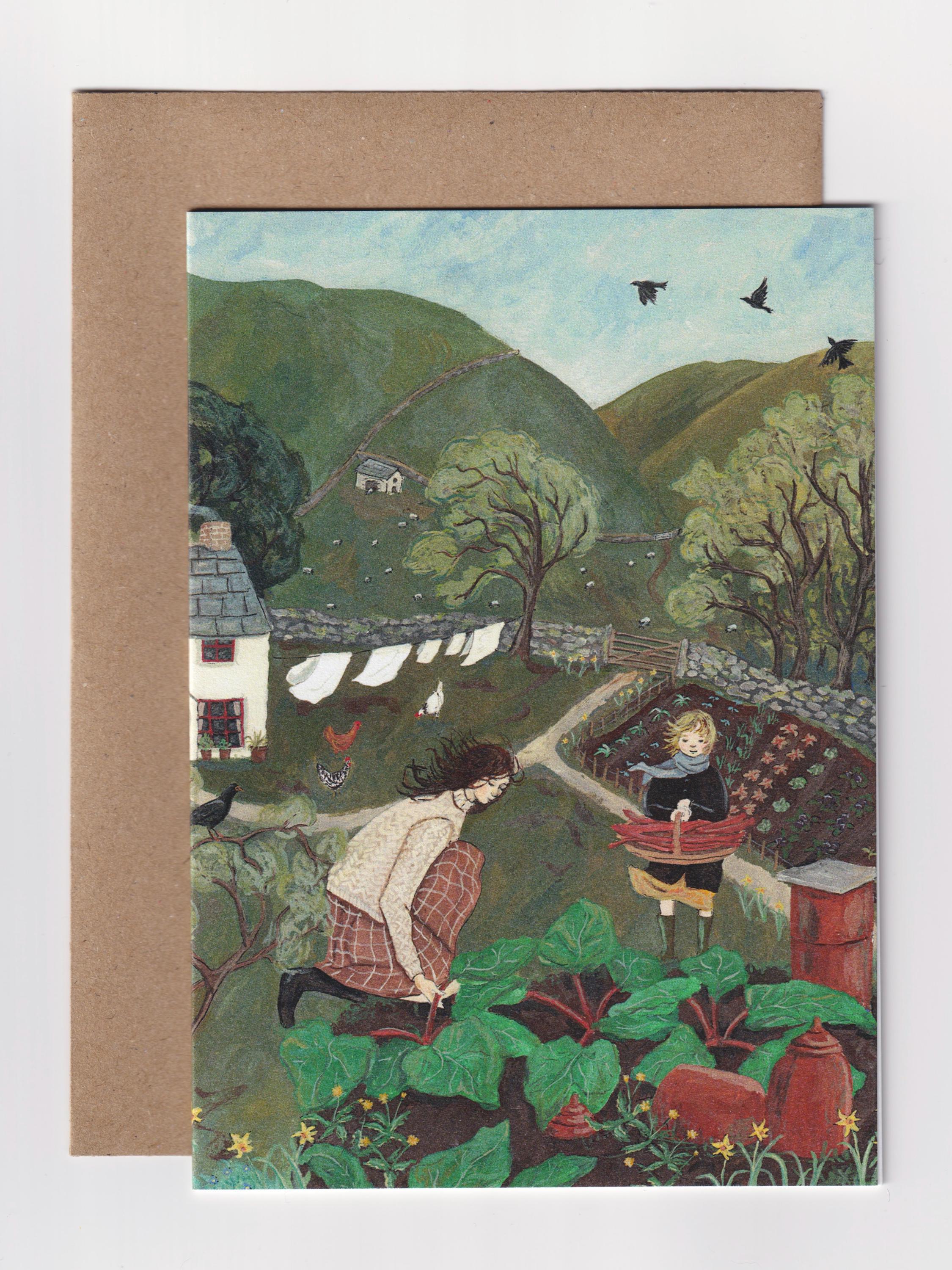 First Offering of Spring - Greeting Card - Folded Card - Etsy