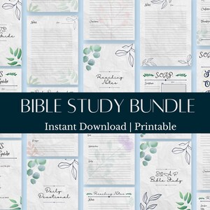Biblestudy | Bible Study Bundle Bible Study Journal Bible Study Guide ...