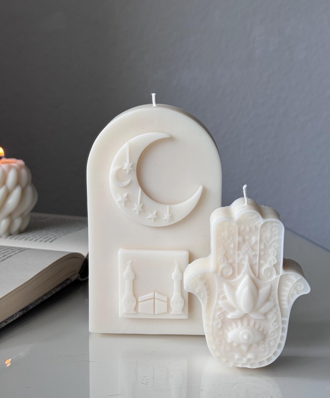 Fatima Hand Candle Hamsa Hand Candle Ramadan Candle Islamic Candle - Etsy