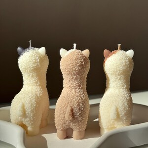Alpaca Candle | Alpaca Candle | Spotted Alpaca | Spotted Alpaca ...